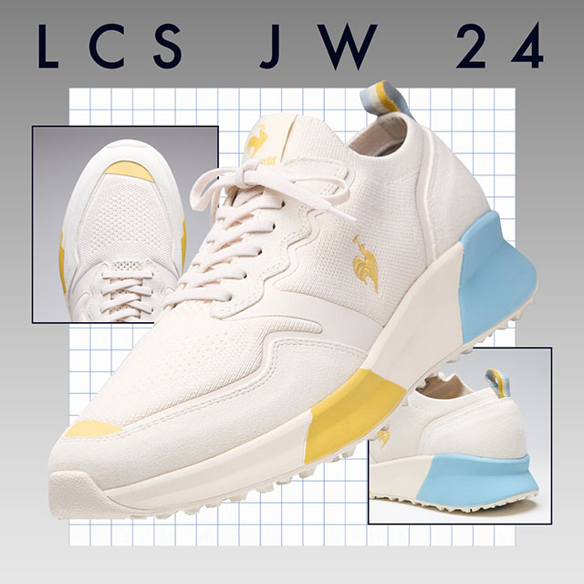 ランニング機能を搭載したスニーカー「LCS JW 24」|ルコックスポルティフ公式サイト