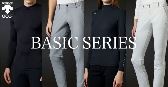 デサントゴルフ（DESCENTE GOLF）BASIC SERIES |【公式通販】デサントストア-DESCENTE STORE-