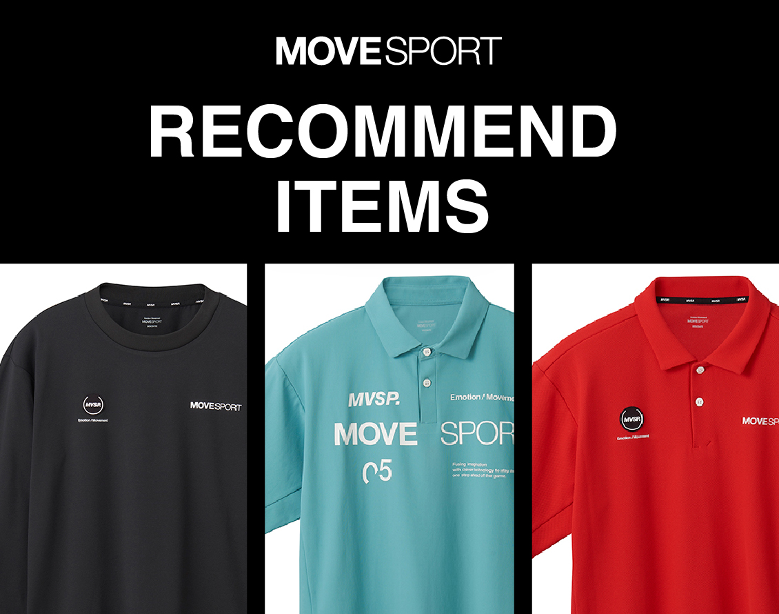 【新作】気温の上がりはじめに。MOVESPORT | ムーブスポーツ